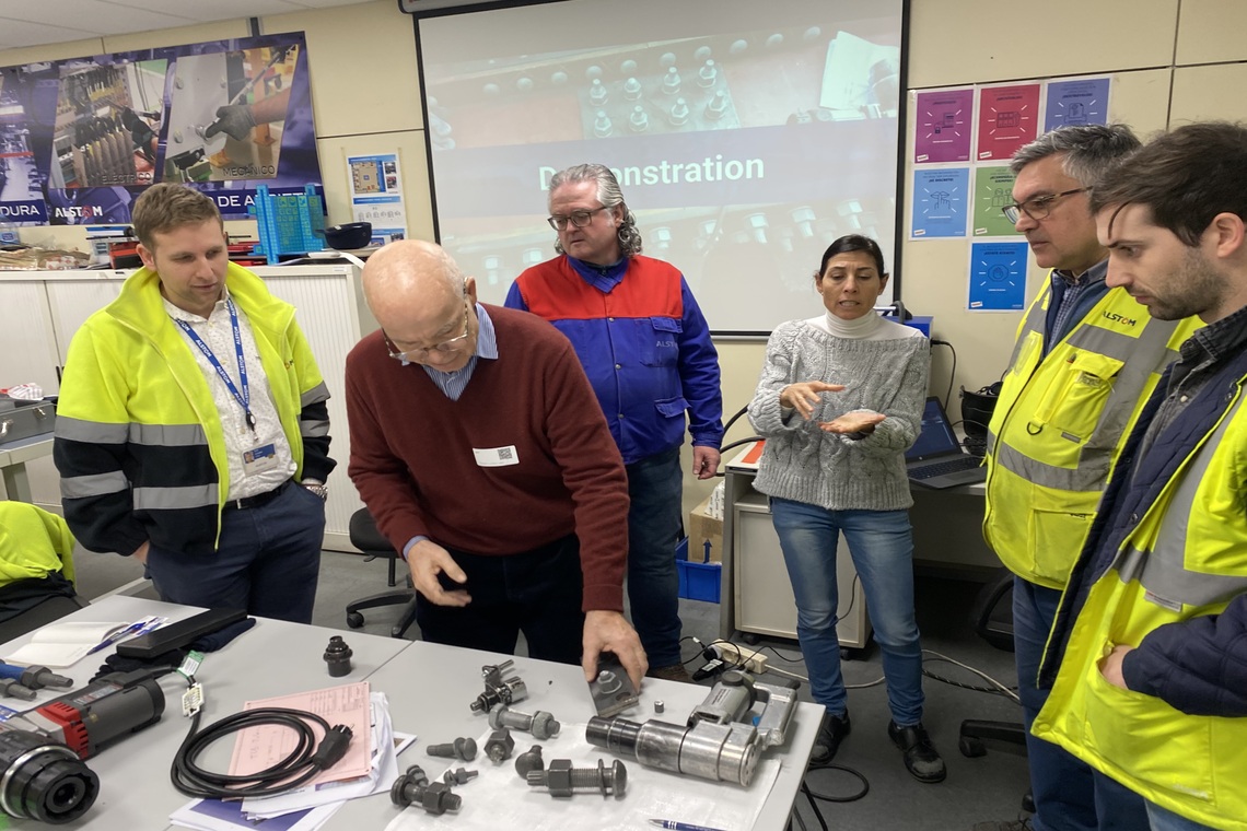 HRC Training : Alstom Barcelona | Tension Control Bolts Ltd